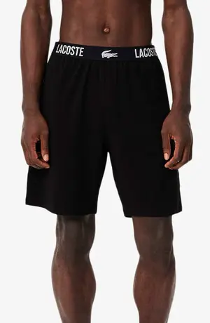 Lacoste Lounge Boxer Shorts - Black