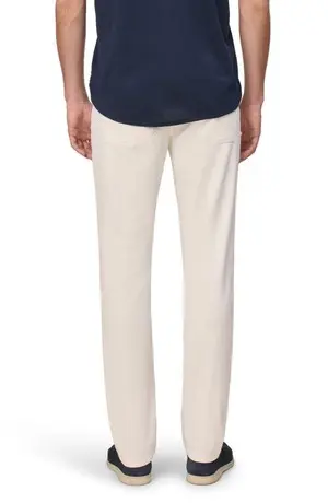 Warp + Weft Ams Slim Fit Twill Pants - Blanc