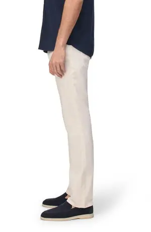 Warp + Weft Ams Slim Fit Twill Pants - Blanc