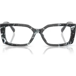 Tiffany & Co. Tiffany & Co. Rectangular Optical Glasses Havana Madreperla/ Demo Lens