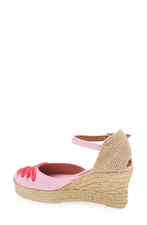 Penelope Chilvers Dali Ankle Strap Espadrille Wedge