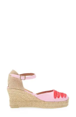 Penelope Chilvers Dali Ankle Strap Espadrille Wedge