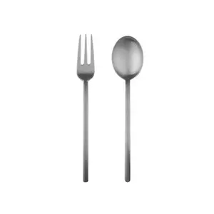 MEPRA Due Ice Serving Set2 Pieces - Ice Silver