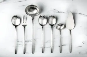 MEPRA Due Ice Serving Set2 Pieces - Ice Silver