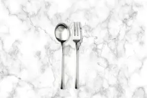 MEPRA Due Ice Serving Set2 Pieces - Ice Silver