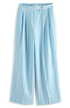 NEXT Stripe Wide Leg Pants