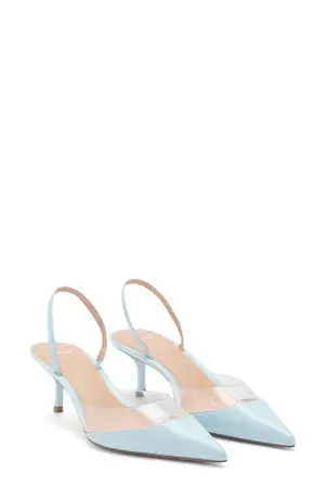 Mango Vinyl Panel Pumps