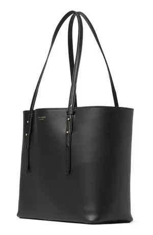 Kate Spade New York Do It All Fine Grain Leather Tote - Black