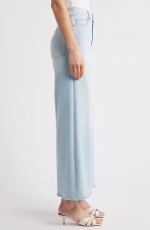 FRAME Le Palazzo High-rise Wide-leg Cropped Jeans