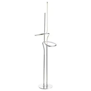 JONATHAN Y Sketch 64" Minimalist Dimmable Metal Integrated Led Floor Lamp