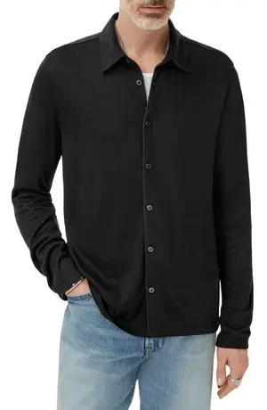 John Varvatos Spread Collar Shirts For Men