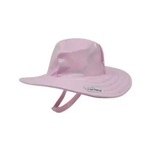 FLAP HAPPY Upf 50+ Summer Splash Swim Hat - Bubble Gum Sparkle