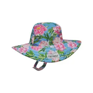 FLAP HAPPY Upf 50+ Summer Splash Swim Hat - Peony Patch