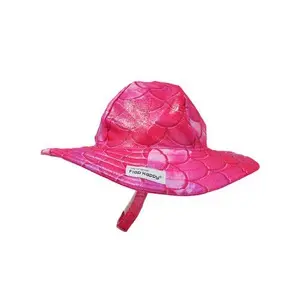 FLAP HAPPY Upf 50+ Summer Splash Swim Hat - Pink Splash