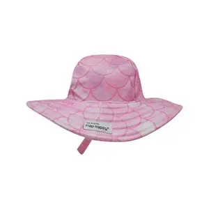 FLAP HAPPY Upf 50+ Summer Splash Swim Hat - Pixie Scales Pink