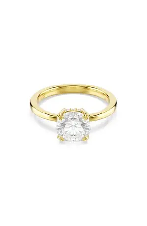 SWAROVSKI Stilla Cocktail Ring - Gold/white