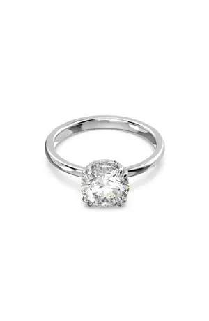 SWAROVSKI Swarovski Stilla Cocktail Ring White/ Silver