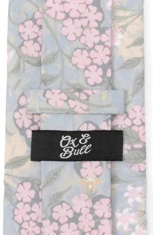 CUFFLINKS, INC. Floral Neck Tie - Blue