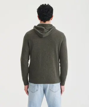 Naadam Cashmere Hoodie - Olive