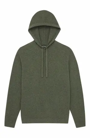 Naadam Cashmere Hoodie - Olive