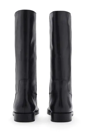 Mango Knee High Leather Boots