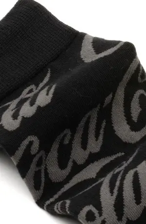 CUFFLINKS, INC. Patterned Crew Socks - Black