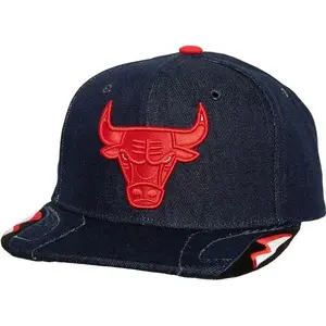 Mitchell & Ness Chicago Bulls Day 6 Snapback Hat - Denim