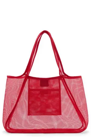 Mango Mesh Shopper Bag