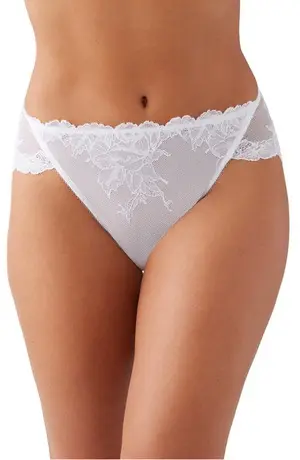 Wacoal Vivid Attraction High Cut Briefs - White