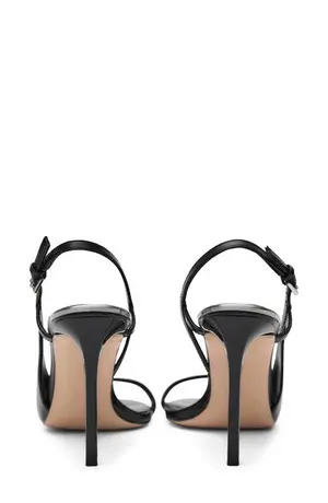 Mango Asymmetric Ankle Strap Sandal