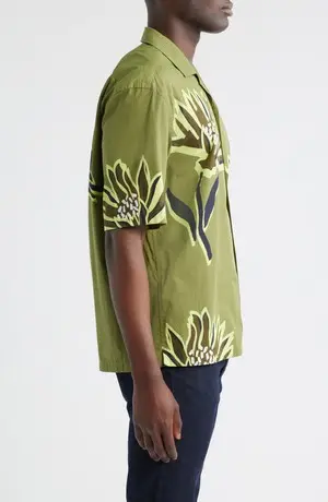 BOSS Lars Floral Camp Shirt