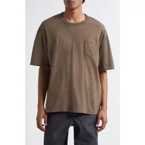 Visvim Jumbo Cotton Pocket T-shirt - Mud