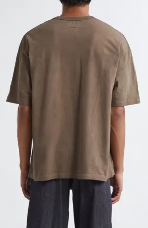 Visvim Jumbo Cotton Pocket T-shirt - Mud