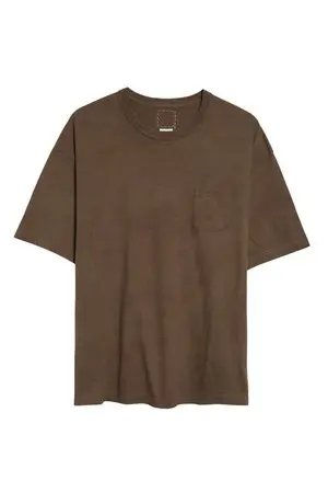 Visvim Jumbo Cotton Pocket T-shirt - Mud