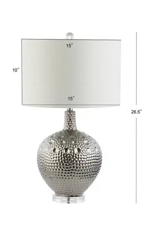 JONATHAN Y Andrews 27" Ceramic Led Table Lamp