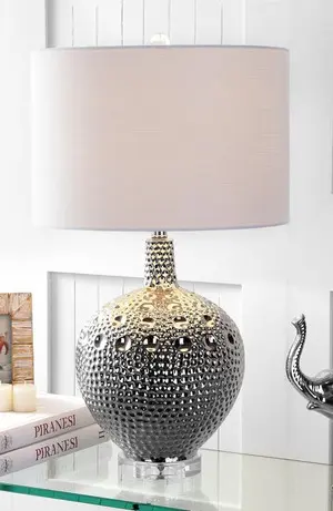 JONATHAN Y Andrews 27" Ceramic Led Table Lamp