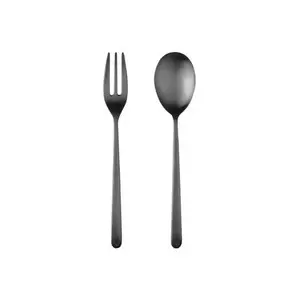 MEPRA Linea Ice Serving Set2 Pieces Ice Black Gold