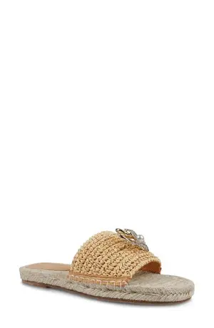 ARTISAN CRAFTED BY ZIGI Lariana Slide Sandal - Natural Flower