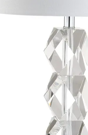 JONATHAN Y Sofia 26" Crystal Led Table Lamp