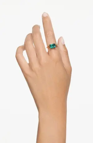 SWAROVSKI Stilla Cocktail Ring - Green