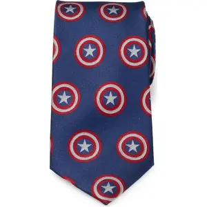 CUFFLINKS, INC. Captain America Neck Tie - Blue