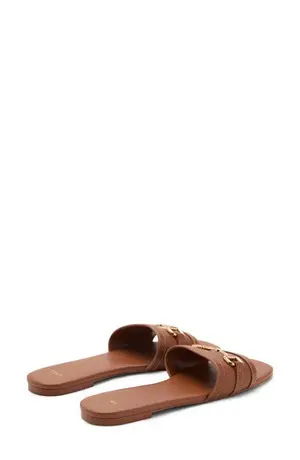 Mango Buckle Slide Sandal