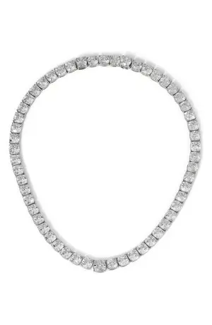 Nadri Starlet Collar Necklace - Rhodium