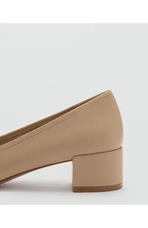 Mango Ballet Pump - Caramel