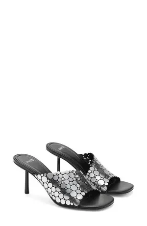 Mango Metallic Deco Sandal