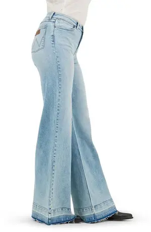 Wrangler Release Hem Wide Leg Jeans