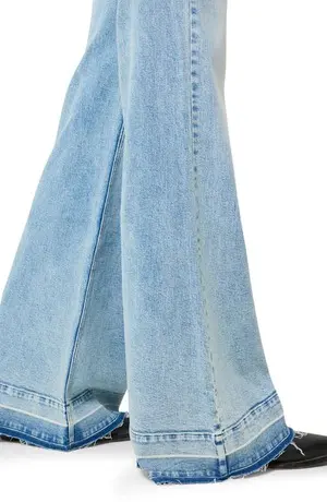 Wrangler Release Hem Wide Leg Jeans