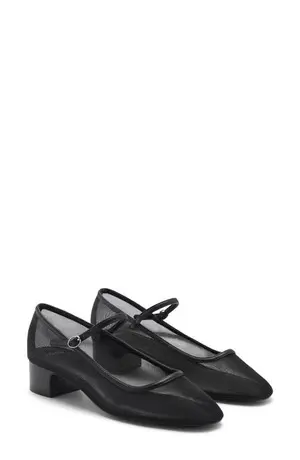 Mango Mary Jane Pump