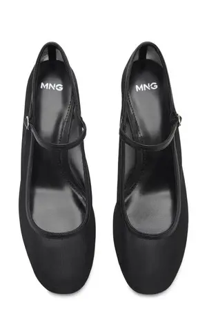 Mango Mary Jane Pump