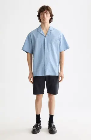 Scotch & Soda Macys Cross-stitch Camp Shirt